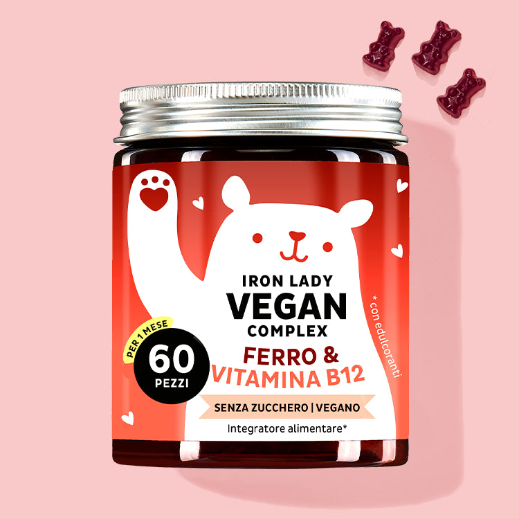 Ferro + Vitamina C - Iron Lady Vegan Complex