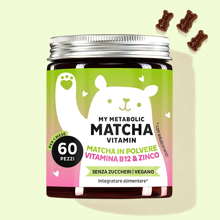 My Metabolic Matcha - Integratore Detox – Bears with Benefits Italia