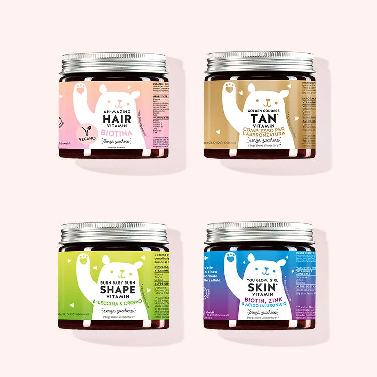 BEARS WITH BENEFITS: orsetti gommosi per la tua bellezza