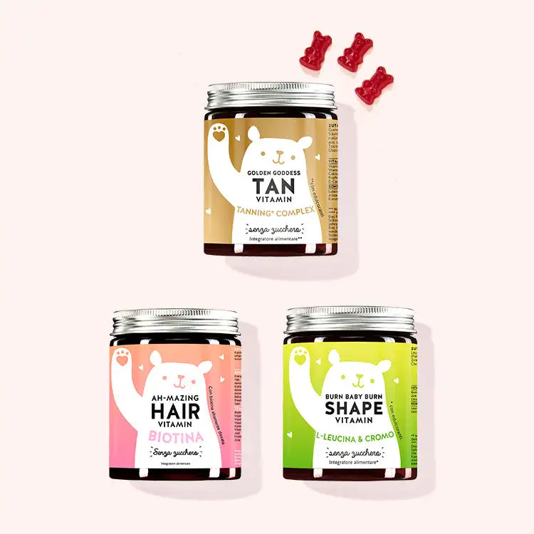 BEARS WITH BENEFITS: orsetti gommosi per la tua bellezza